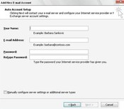 How to configure MS outlook Email Client