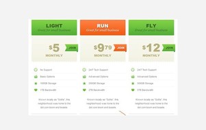 15+ Stylish CSS Table Designs for great looks. Responsive, Pricing ...
